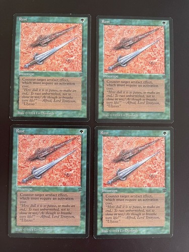 Legends MTG Rust X4 Magic common | eBay