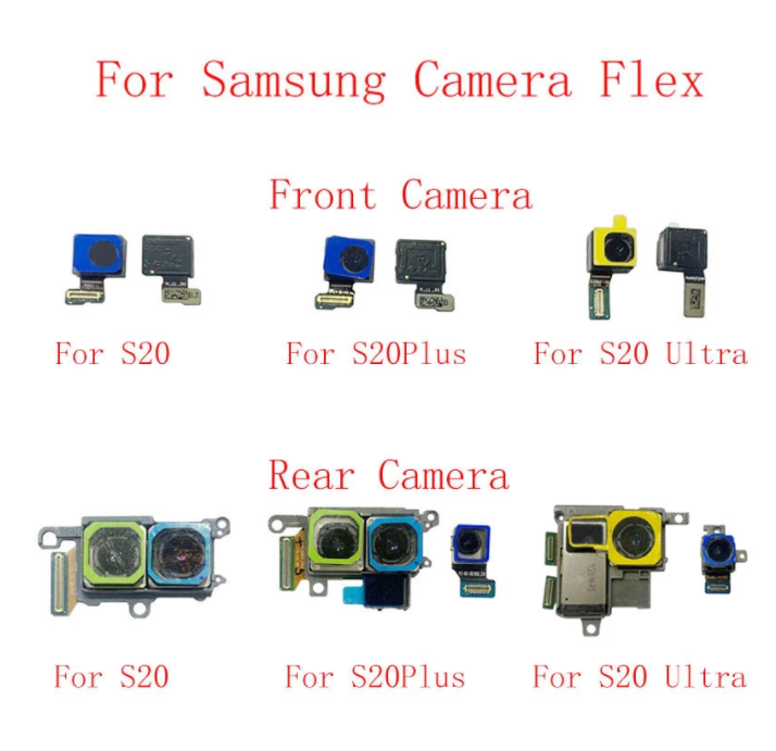 Back Rear Front Camera Flex Cable Replacement For Samsung S20 S20+ S20 ...