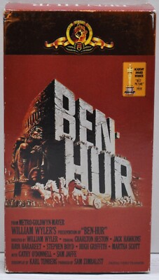 Ben-Hur [VHS 2 Tape Box Set] Charlton Heston - Free Shipping | eBay