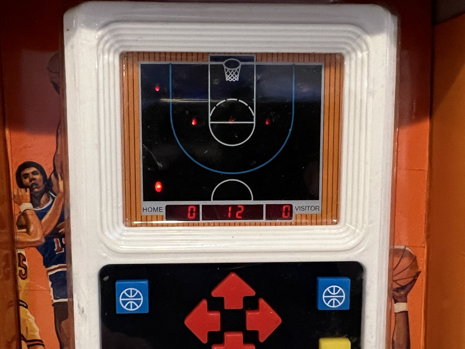 Mattel Electronic Basketball Handheld Electronic Game for sale online ...