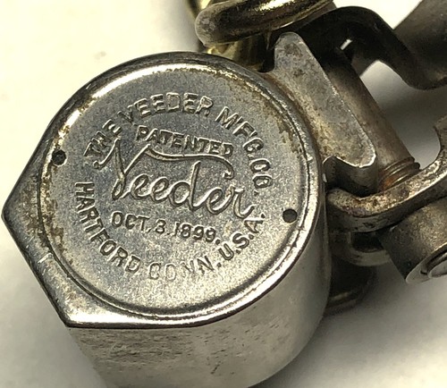 Vintage Veeder Revolving Mechanical Counter Oct. 3, 1899 Hartford, Conn ...
