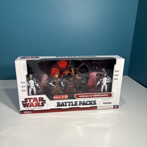Star Wars the Clone Wars Ambush at Abregado Battle Packs 2009 Sealed ...