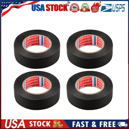 4 Rolls Cloth Tape Wire electrical wiring harness car auto suv truck ...