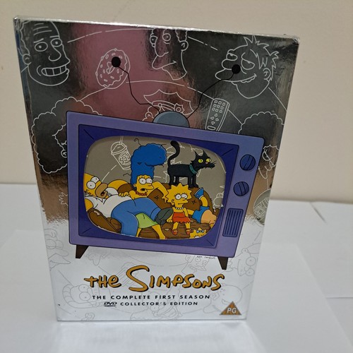 THE SIMPSONS COMPLETE 1st SERIES COLLECTOR'S EDITION 3 DISC SET SLIP-CASE + BKLT | eBay UK