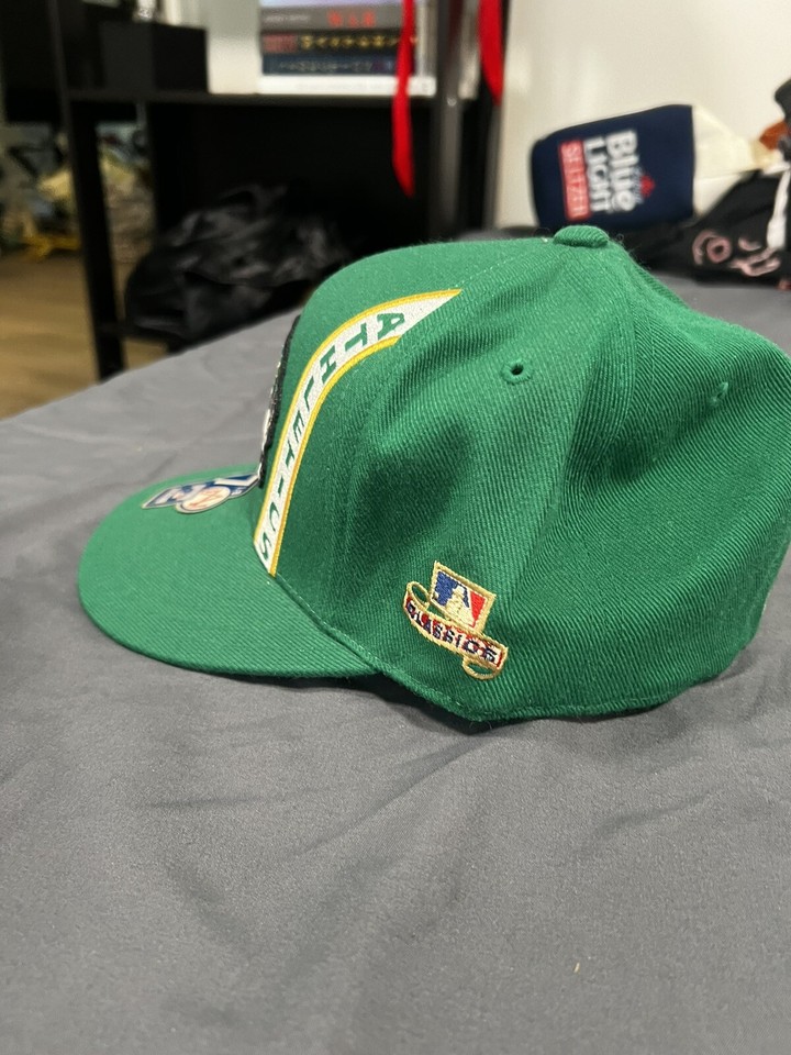 Oakland A's MLB Cooperstown Collection Fitted Hat Cap Sz 7&1/8 | eBay