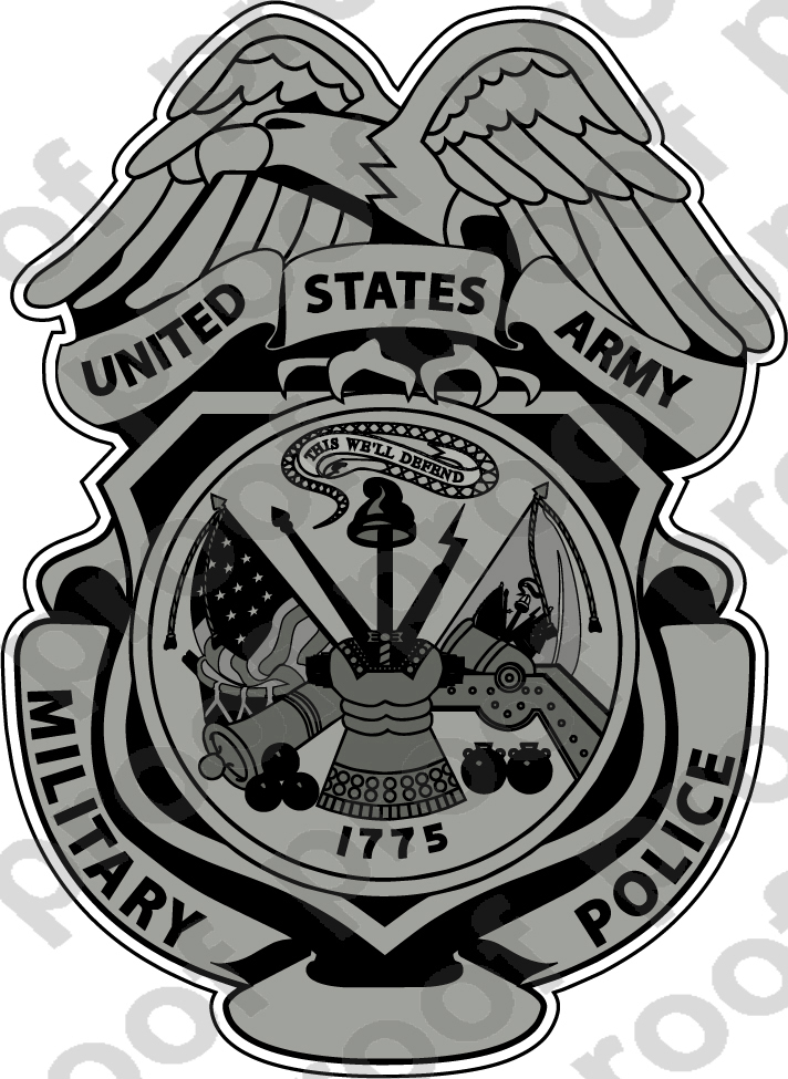 Us Military Police Logo US Army WW2 Military Police Enlisted Mans
