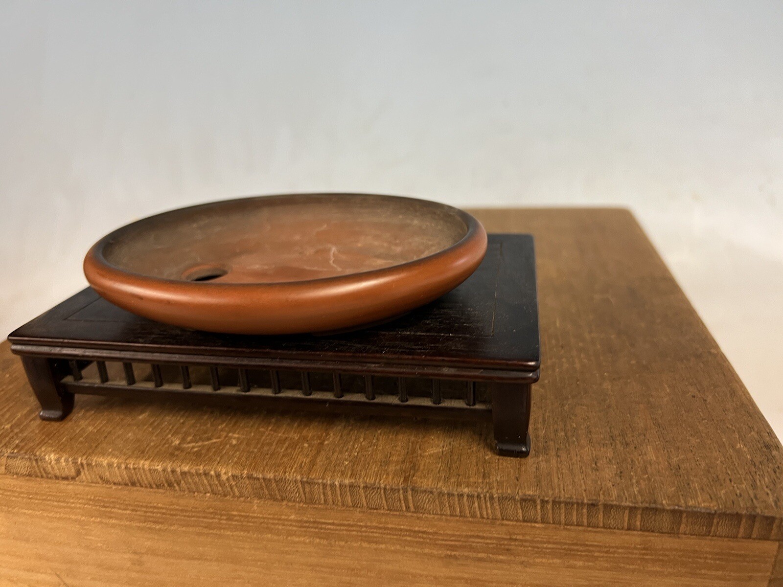 Red Clay Oval Shohin Size Hokido Made Bonsai Tree Pot 4 3/4” | eBay