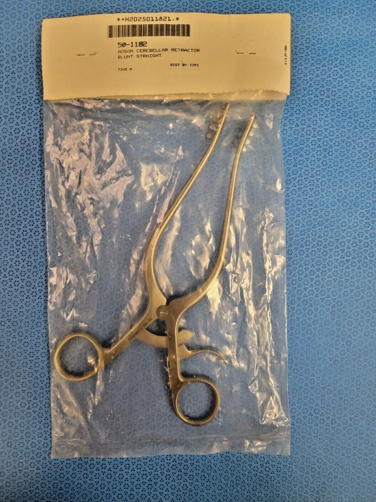 Codman 85 50-1182 Cerebellar Retractor 4x4 Blunt PRONGS Straight Shaft ...