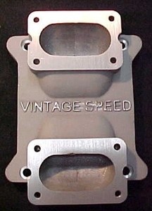 HOT ROD RAT TRI-POWER ROCHESTER 2 X 2 TO 4V DUAL CARB ADAPTER HOLLEY ...
