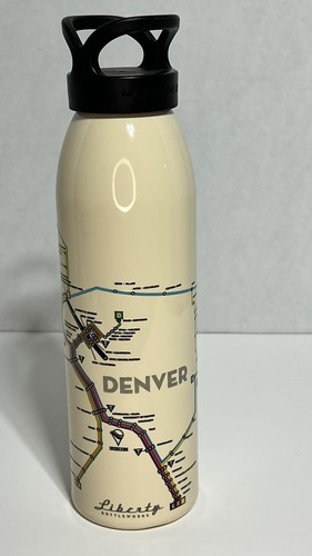 Liberty Bottleworks DENVER SUSCOM MAP Metal Water Bottle 24 oz USG | eBay