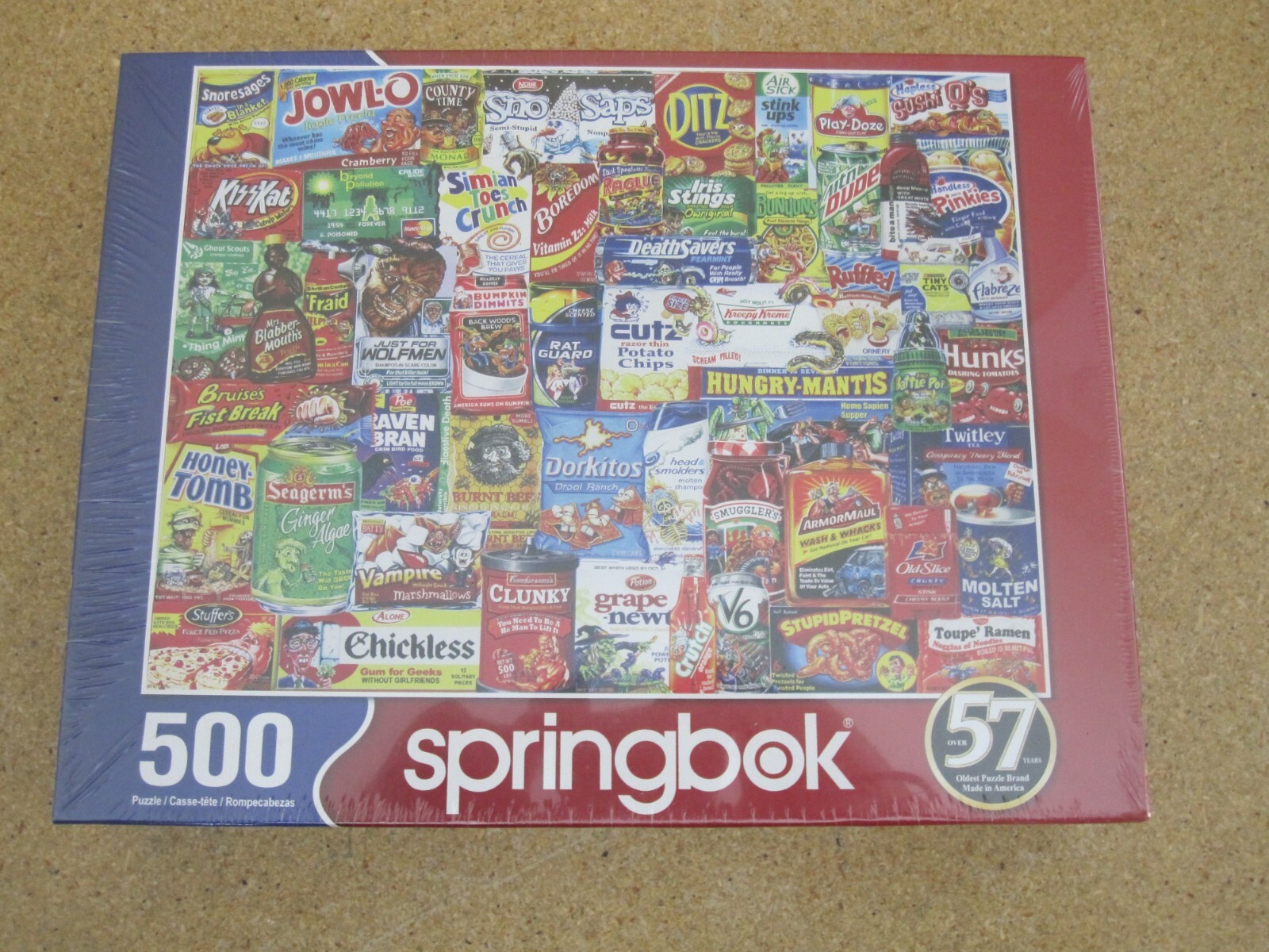 Springbok Looney Labels Puzzle 500 Cartoon Funny 2019 for sale online ...