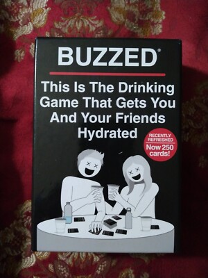 Buzzed The Adult Fun Drinking Card Game | eBay