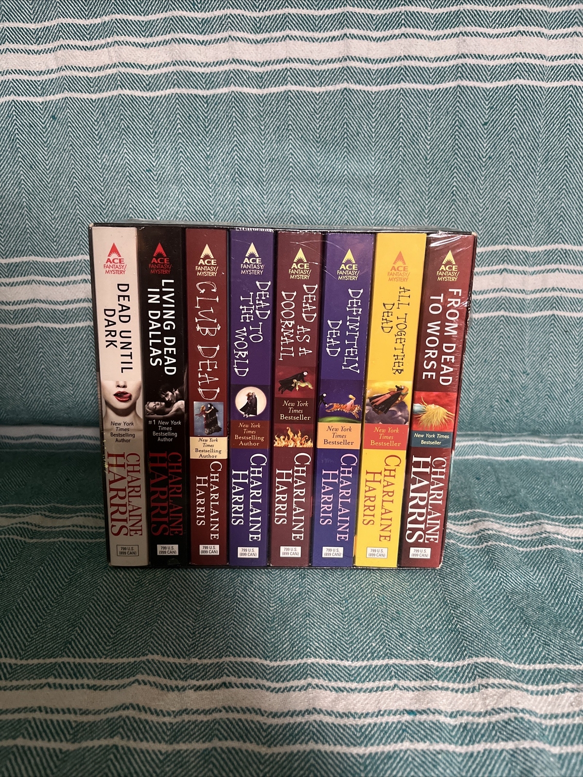 Sookie Stackhouse True Blood Series By Charlaine Harris 8-Novel Box Set ...