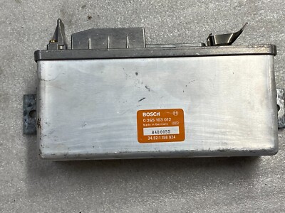 BMW E30 325i ABS ECU Bosch 0265103012 BMW 1380302 Central Locking ...