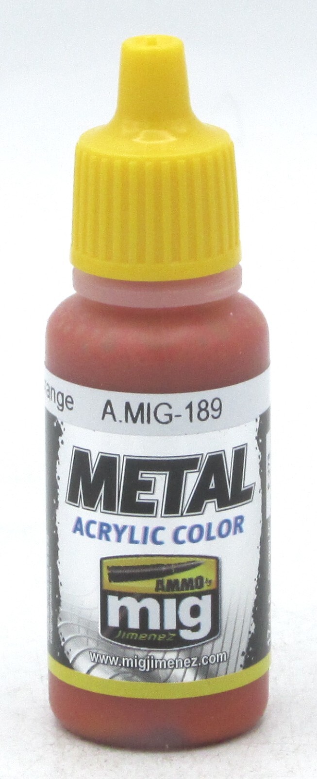 AMMO AMIG-0189 Metallic Orange [17ml] (Metal Acrylic Color) Paint by ...