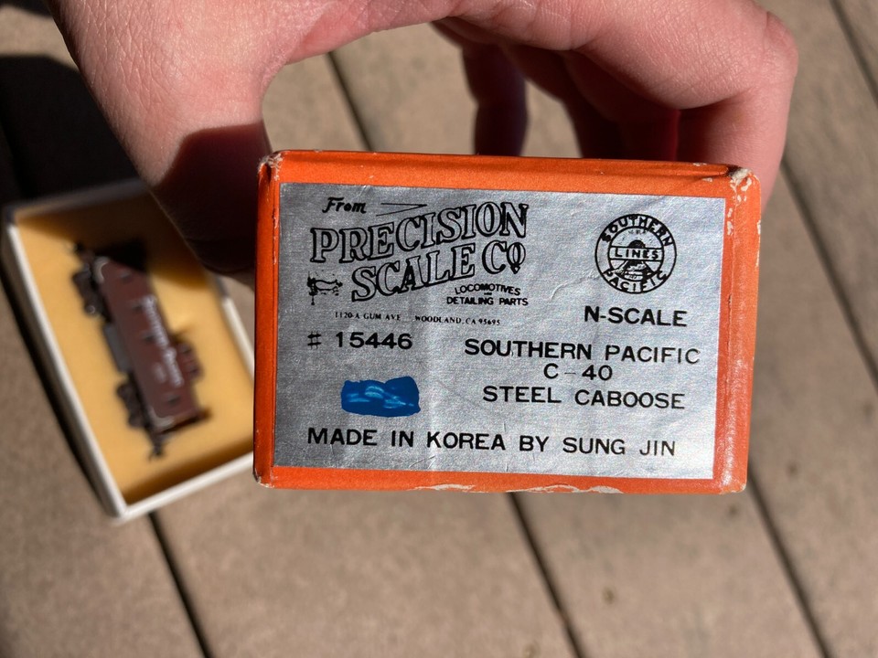 Precision Scale Models Iron Horse N-SCALE CABOOSE #15446 C-40 Southern ...