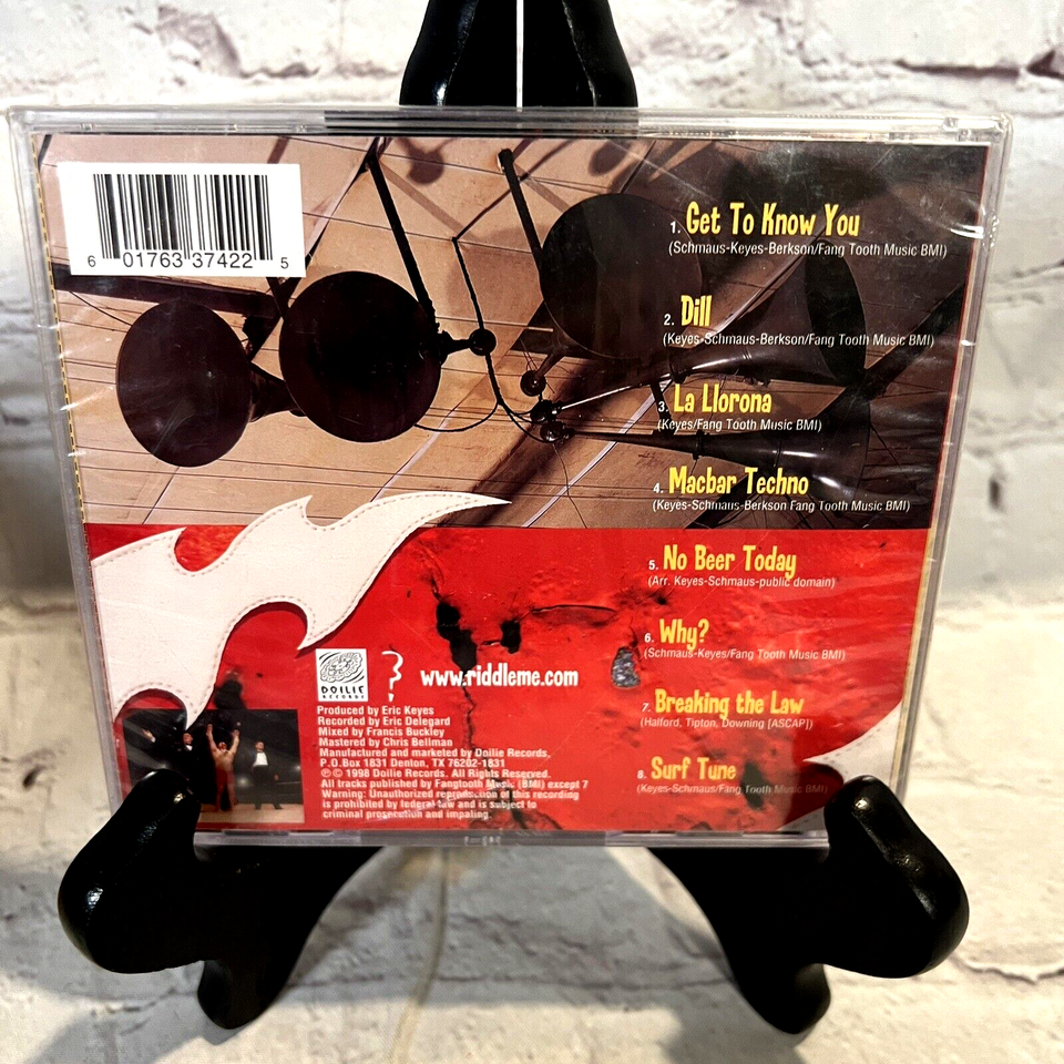 Riddle Me This RMT Trademark 1998 8 Tracks Denton Texas Indie Rock New ...