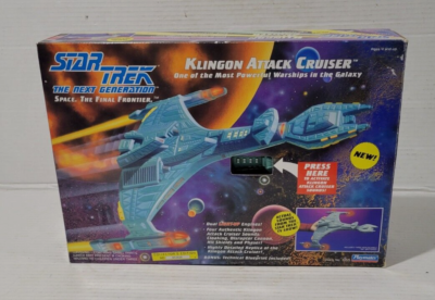 Star Trek The Next Generation Klingon Attack Cruiser Collectors Edition ...