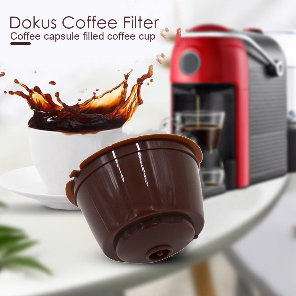 Stainless Steel Reusable Coffee Capsule Cup Refill Filter for Dolce ...