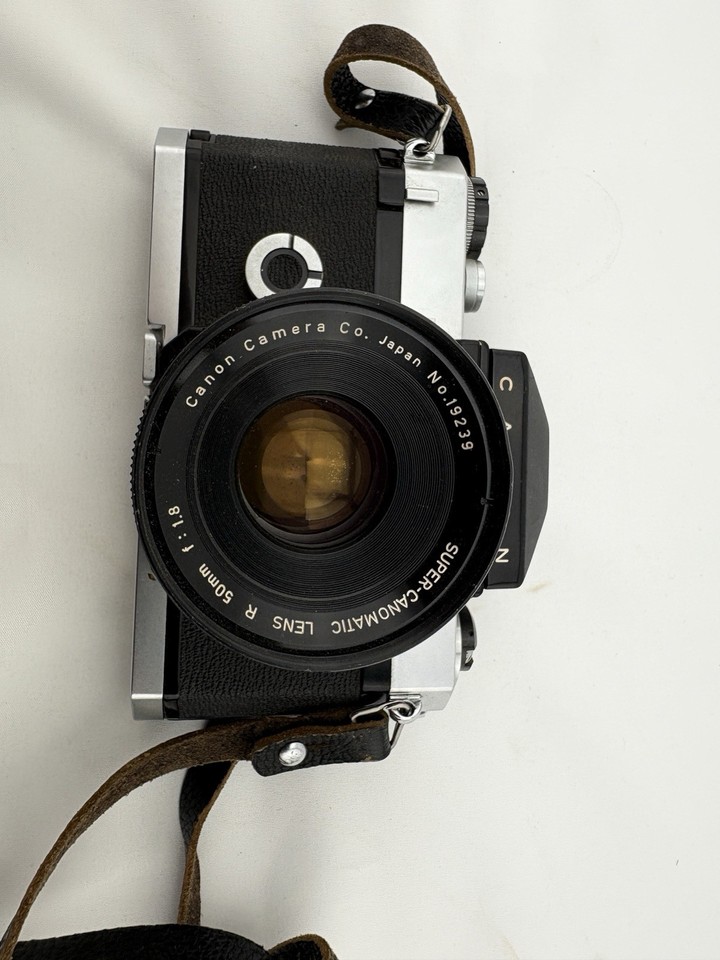 CANONFLEX RP SLR CAMERA BODY, CASE & (3) Lenes. 35mm FILM VINTAGE JAPAN ...