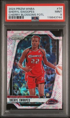 2024 PANINI PRIZM WNBA CHERRY BLOSSOMS FOTL #74 SHERYL SWOOPES 13/20 ...