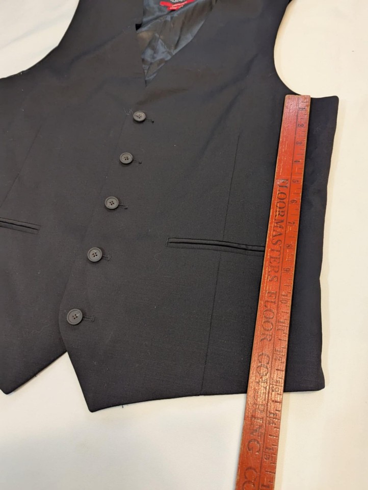 KENNETH COLE AWARENESS Vest Adjustable Dark Grey/Black Small Extreme ...