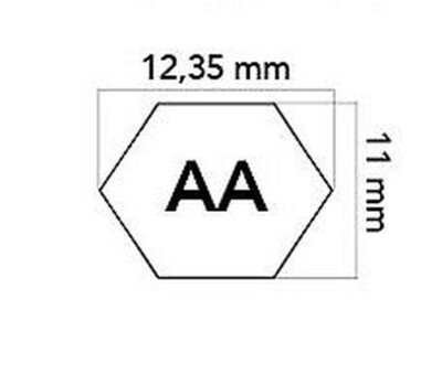 Belt Hexagonal AA90 Lawn Mower Universal 12, 7x2286mm | eBay