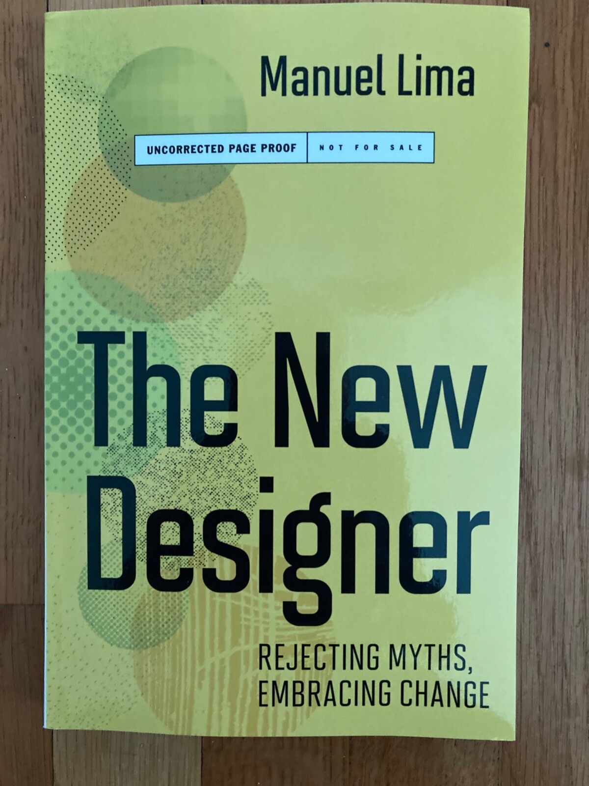 New Designer : Rejecting Myths by Manuel Lima (NEW) ARC Paperback | eBay