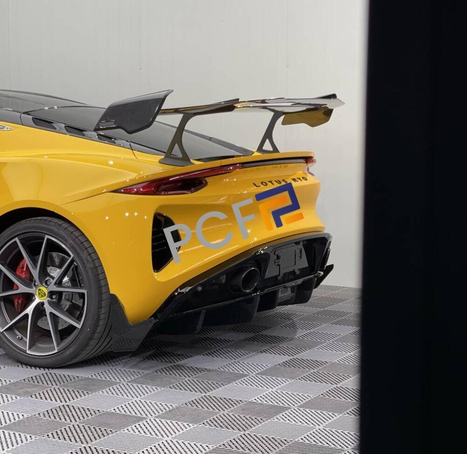 For Lotus Emira 2023-2025 Dry Carbon Fiber GTR style Rear Trunk Lid ...