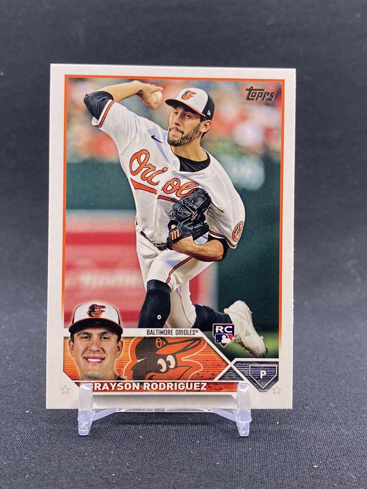 2023 Topps Update Grayson Rodriguez #US50 Rookie Card RC Baltimore ...