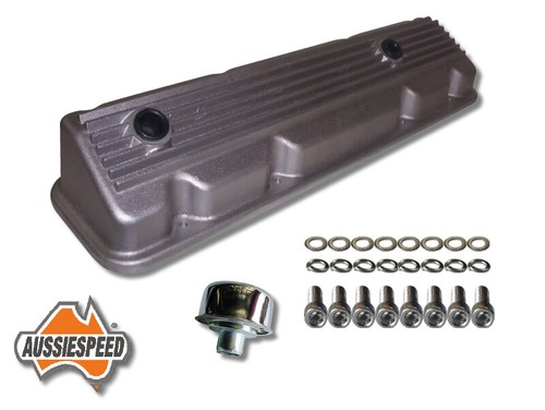 Slant six Aussiespeed Valiant 225 Chrysler finned alloy rocker cover ...