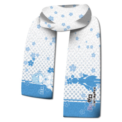 Re:Life in a different world from zero Rem Anime Unisex Scarf Warm ...