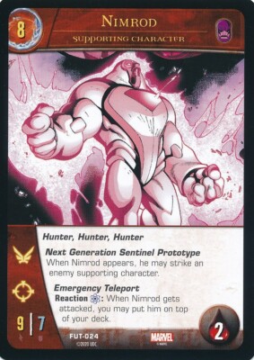 FUT-024 NIMROD Upper Deck Marvel VS System OMEGA LEVEL FUTURES PAST | eBay