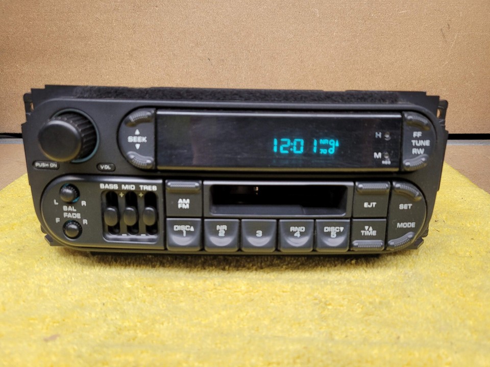 Genuine Chrysler Dodge Jeep Player Cassette TAPE Radio Stereo RBB ...