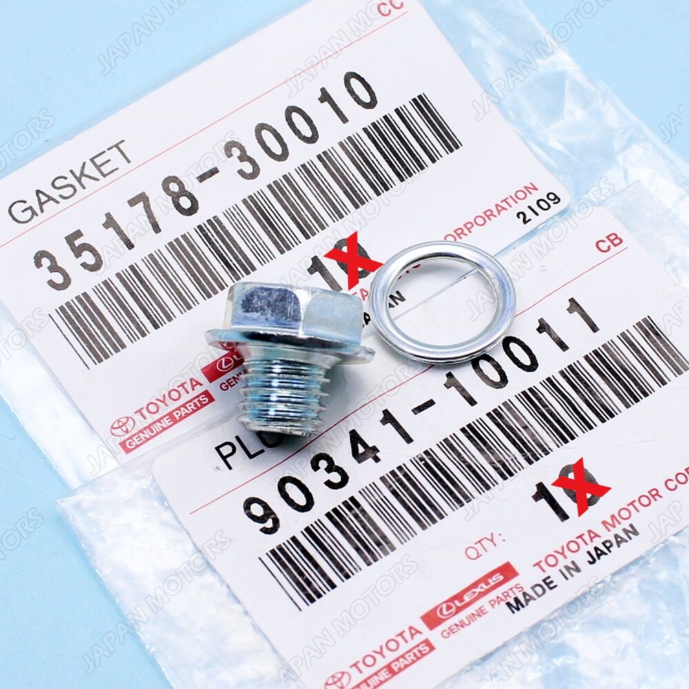 NEW Genuine OEM Toyota Lexus Many Models Transmission Pan Drain Plug ...