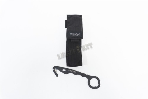 Benchmade 7 Rescue Hook Emergency Strap/Belt Cutter w/ Black MOLLE ...