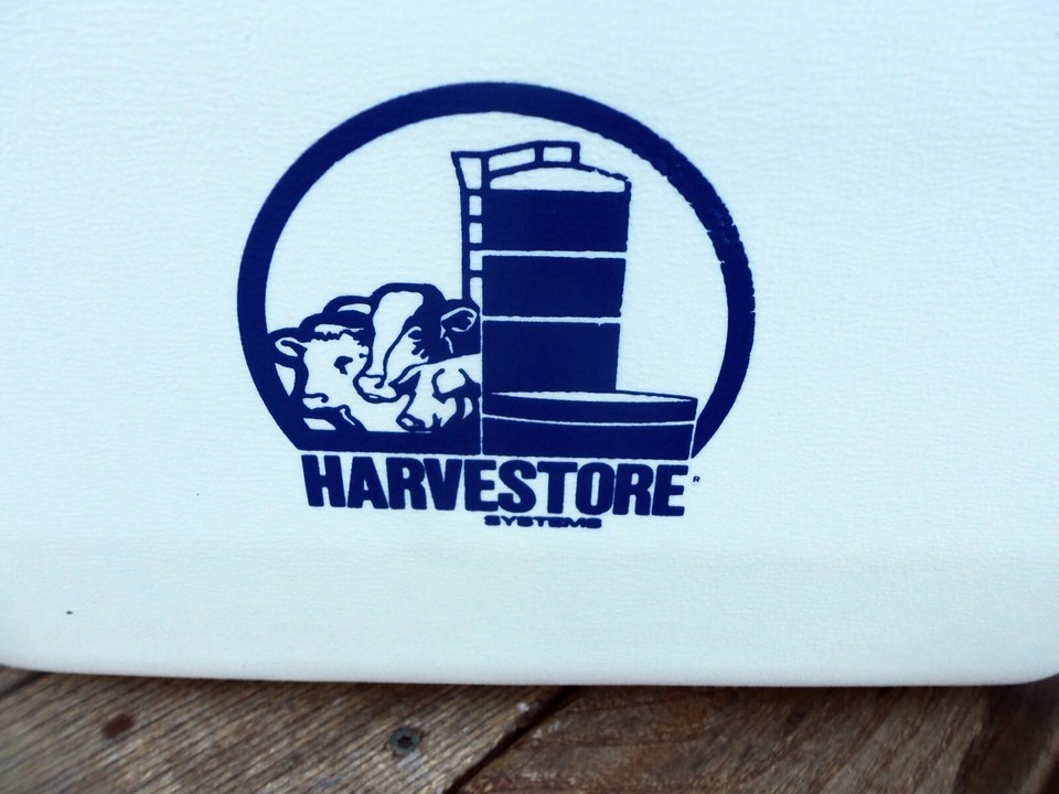Vintage A O Smith Harvestore Systems Gott Cooler Farm Silo 14"x11"x 9 ...