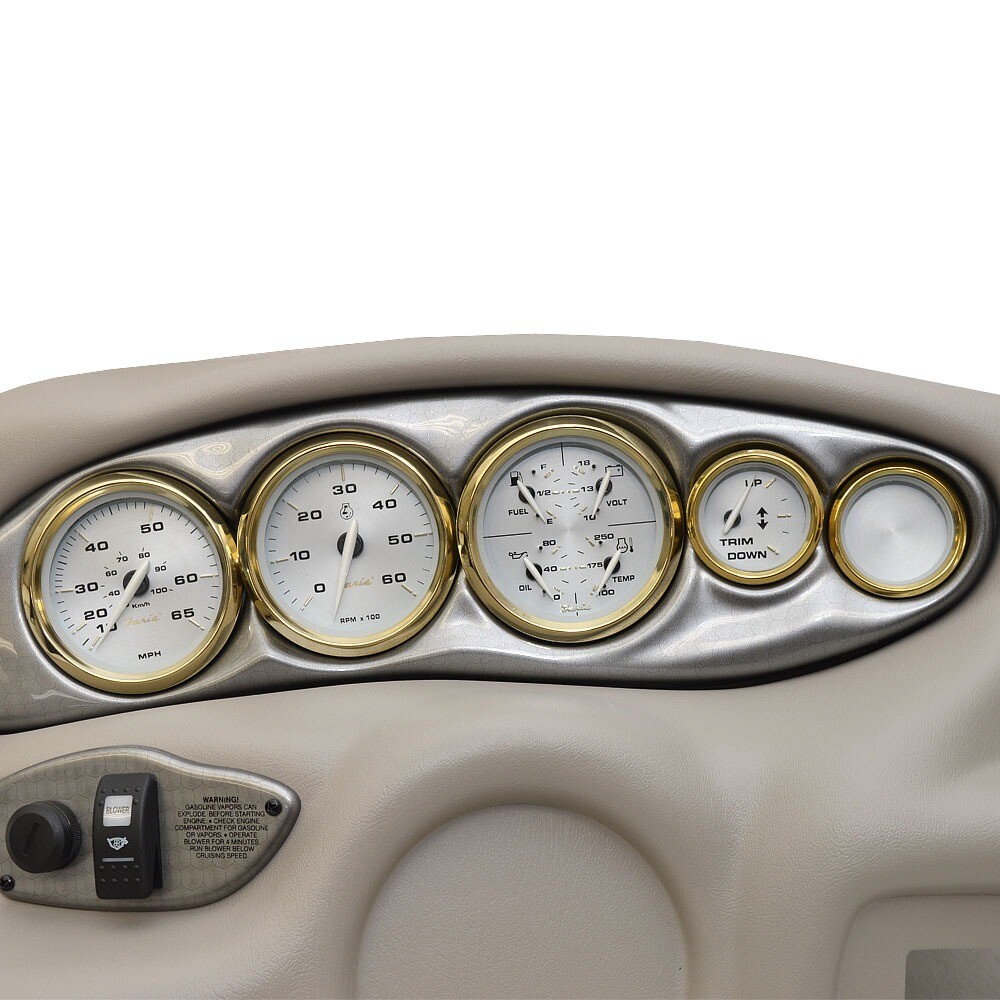 Larson Boat Gauge Dash Panel 2264-0998 | 170 OB / 190 OB Beige | eBay