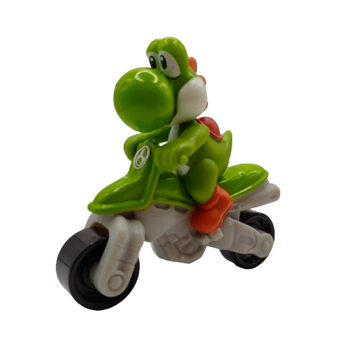 2014 Nintendo Yoshi Super Mario Green Motorcycle Bike Plastic Toy ...