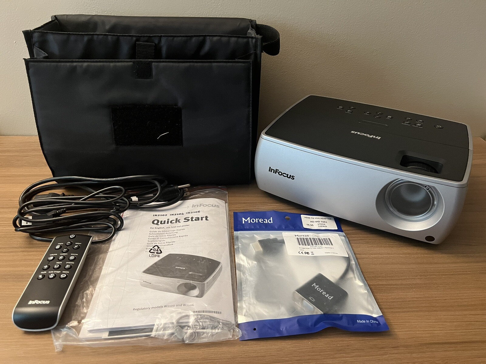 InFocus IN2106 DLP Multimedia Video Projector | eBay