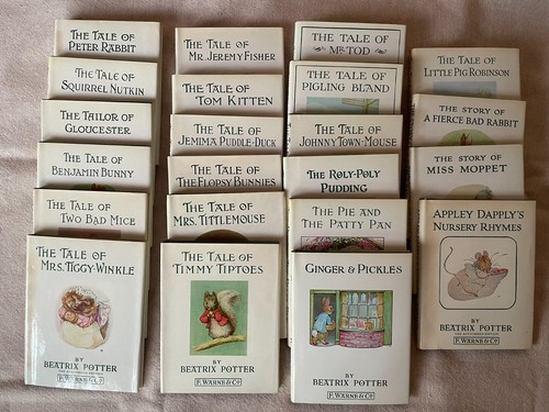The Original Peter Rabbit Books by Beatrix Potter, Vintage Lot of 22 | eBay