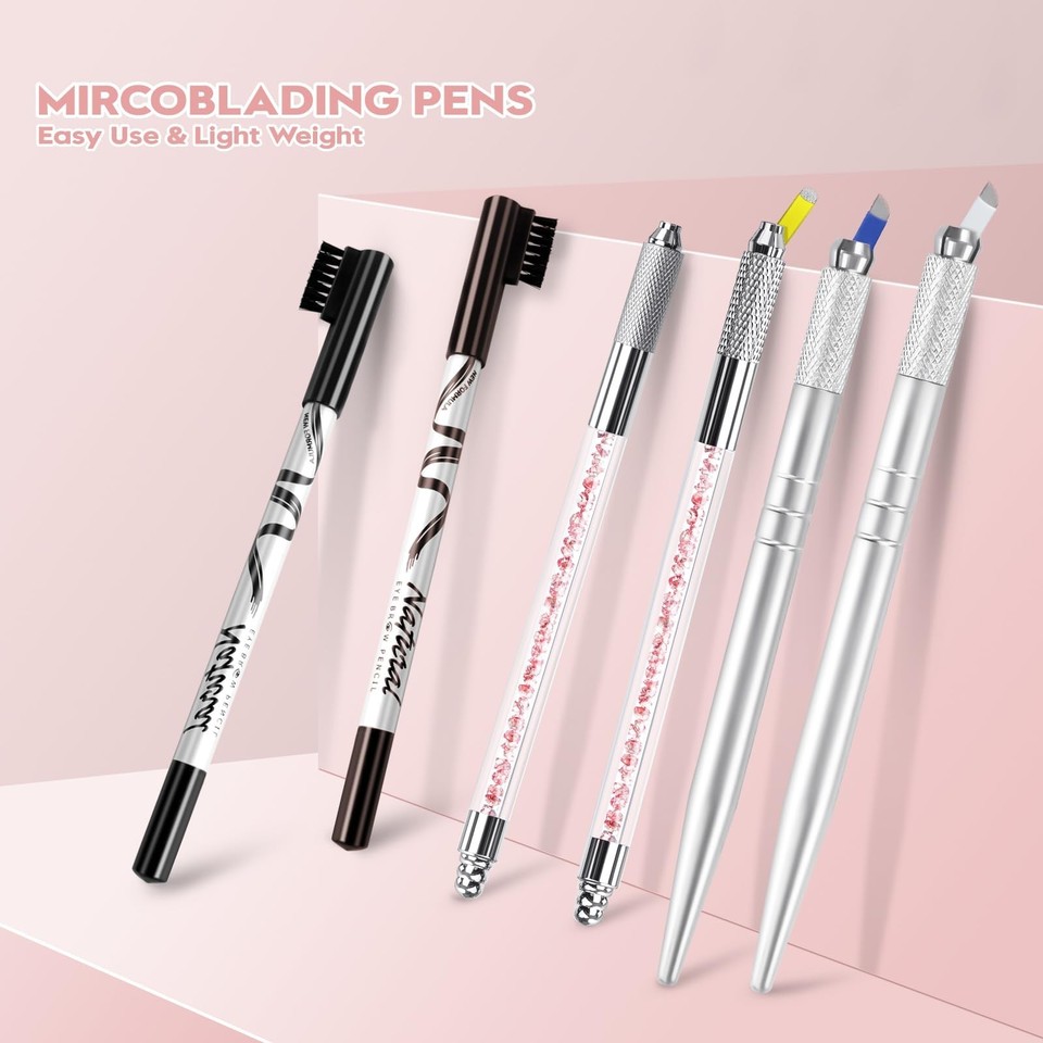 Microblading Kit, Eyebrow Microblading Pen Microblade Kit with ...