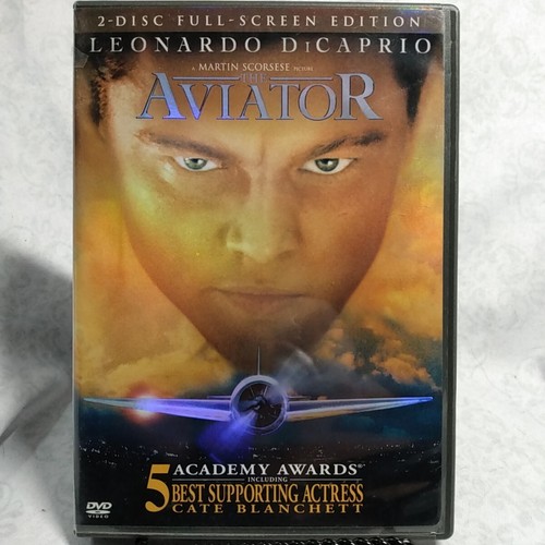 The Aviator (DVD, 2005, 2-Disc Set, Full Frame) SWB Combined Shipping ...
