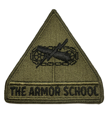 Vietnam Era U.S. Army Armor School Merrow Edge Patch & Tab Subdued | eBay