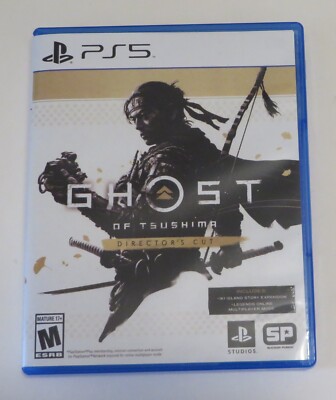 Replacement Case (NO GAME) Ghost of Tsushima Director's Cut PlayStation ...