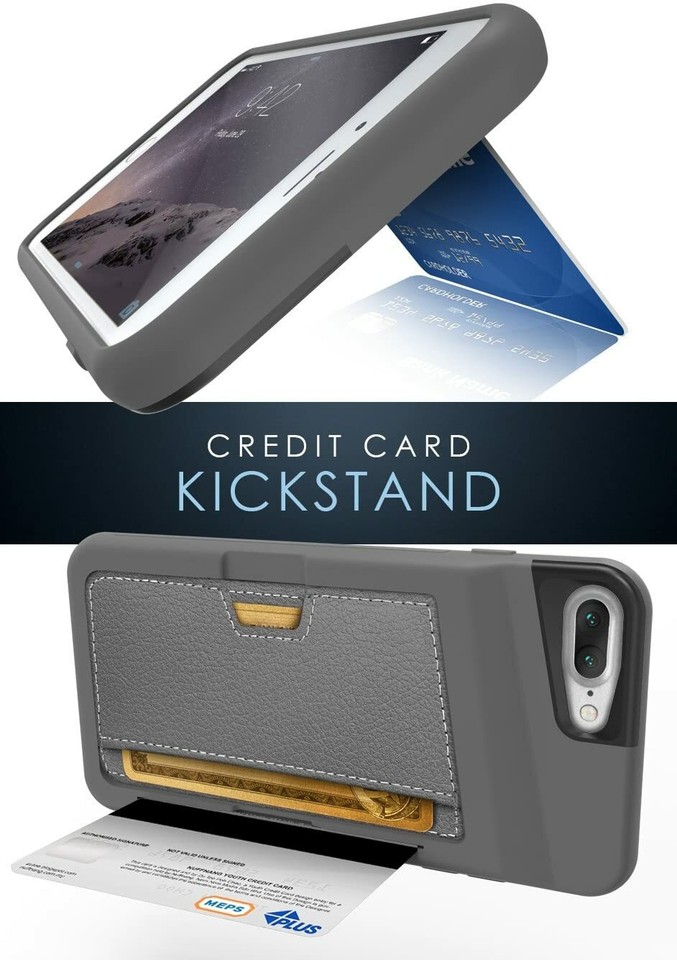 Smartish iPhone SE Wallet Kickstand Case for iPhone 8/7/8+/7+ & SE ...