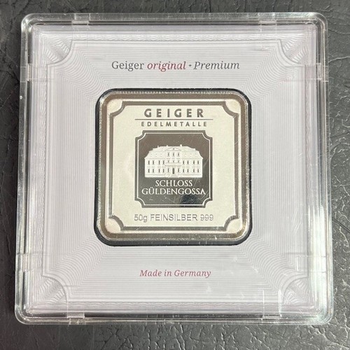 50 Gram Silver Geiger Square (In Capsule) | eBay