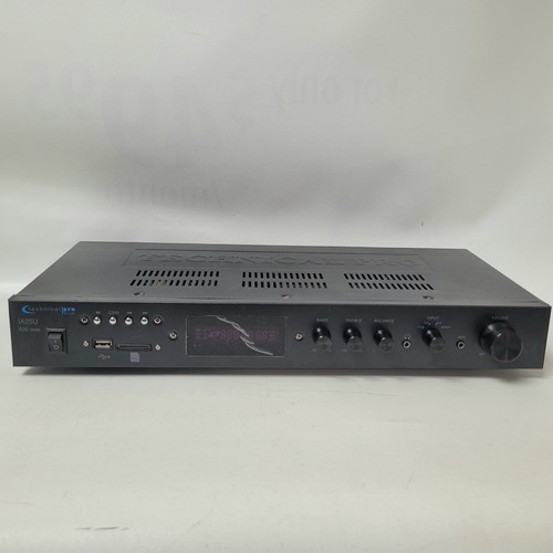 Technical Pro IA25U Integrated Amplifier With USB and SD Card Input 600W - Black | eBay
