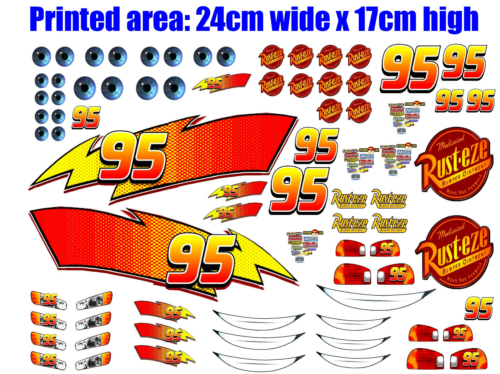 Lightning Mcqueen Logo Vector