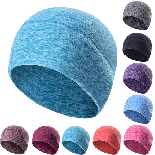 Winter Windproof Skull Cap Thermal Helmet Liner Fleece Beanie Hat for ...
